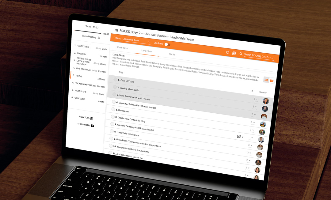 Annual Planning with EOS®: How to Align Your Team for Success
