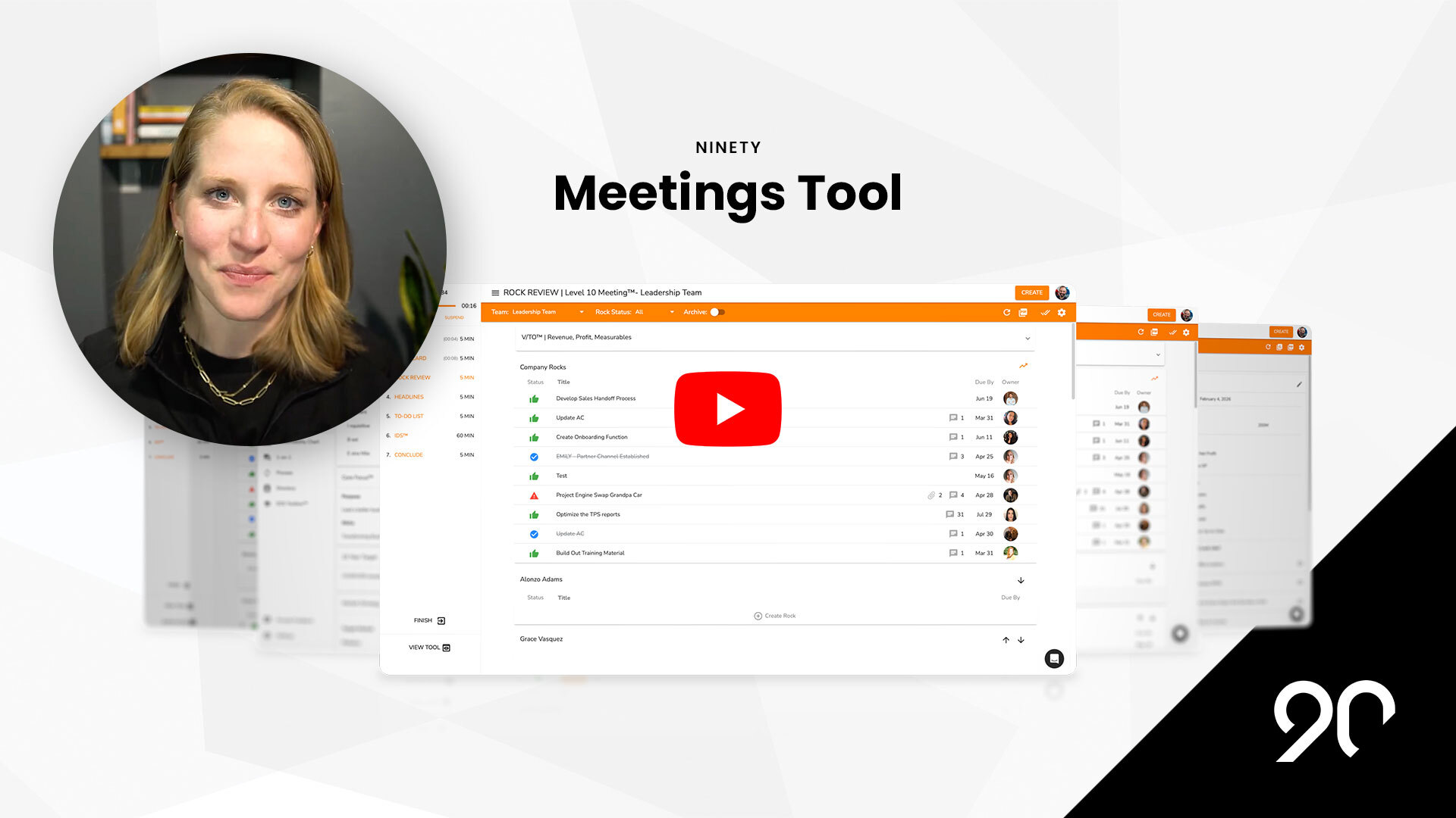 EOS® Level 10 Meeting™ Software Agenda Tool