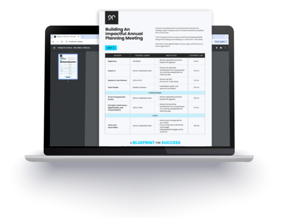 The Ultimate Guide to a Great Annual Planning Process