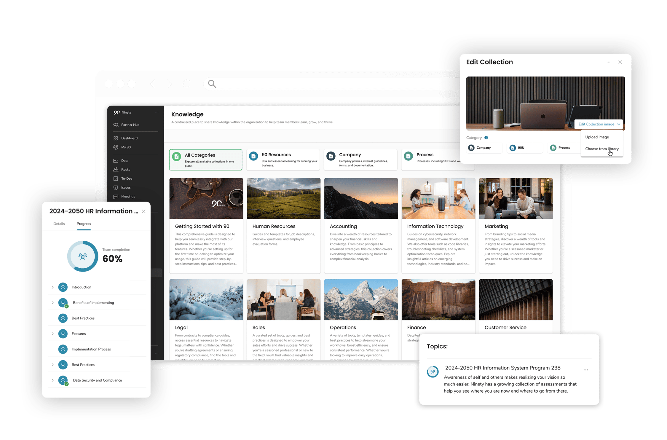 Ninety Knowledge Portal | Turn Employee Learning Into Business Growth