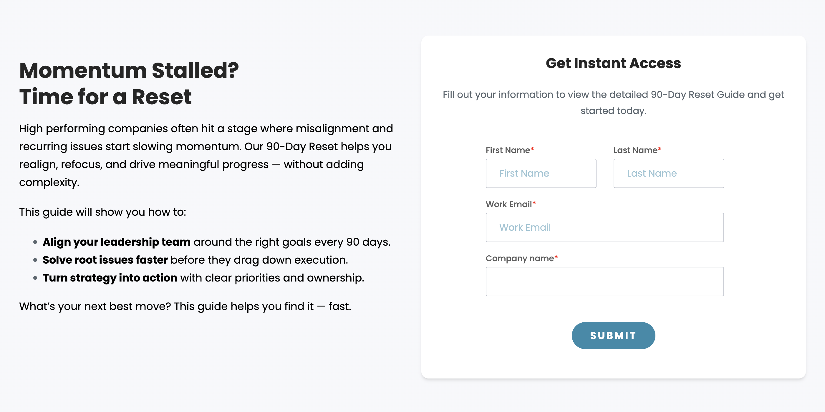 Feeling Stuck? You Need A Reset | 90-Day Shift | Powered by Ninety